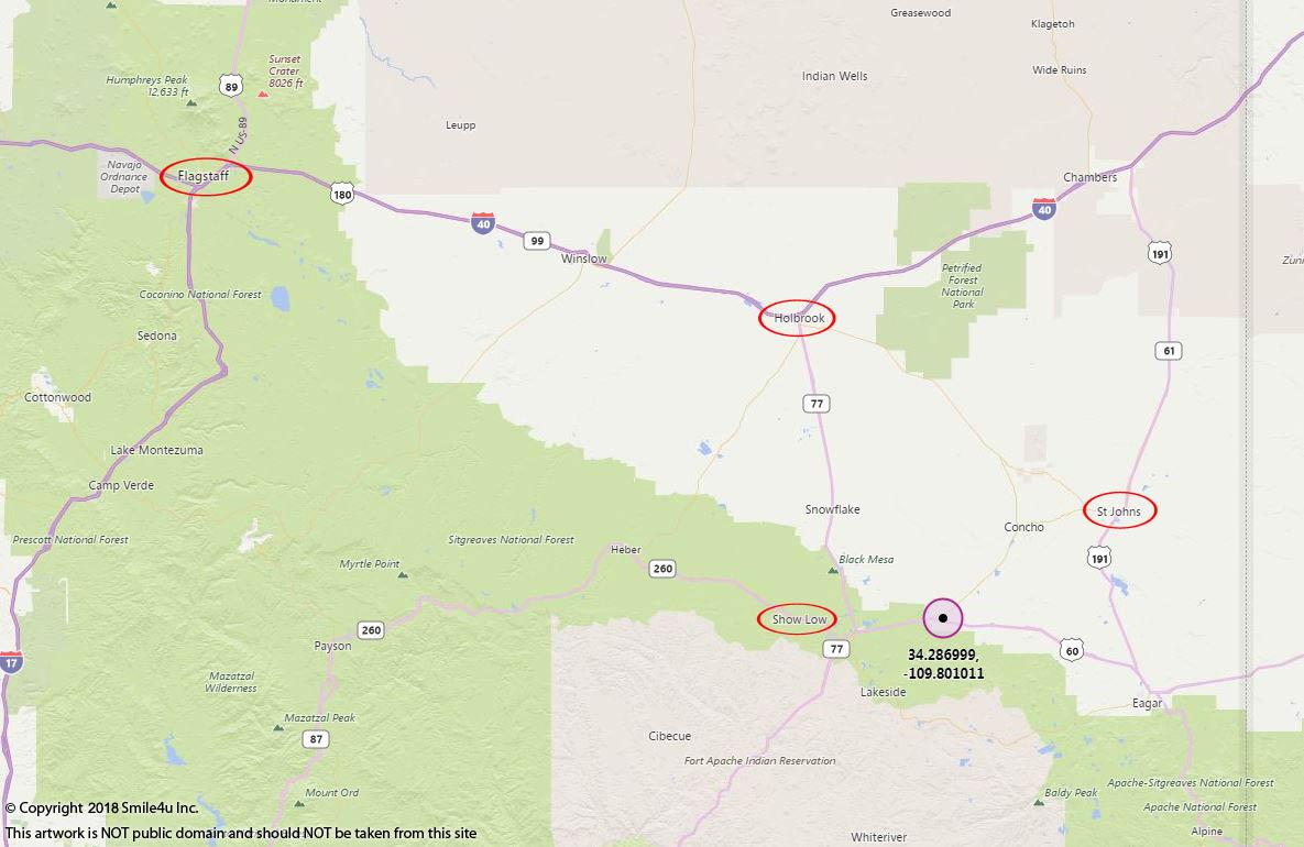 1.07 acres land in Vernon, Arizona | Smile4uinc.com