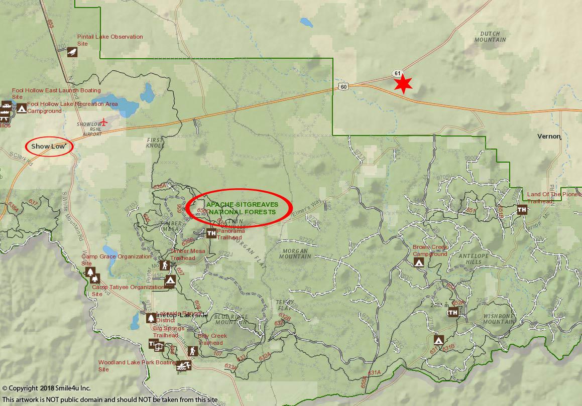 1.07 acres land in Vernon, Arizona | Smile4uinc.com