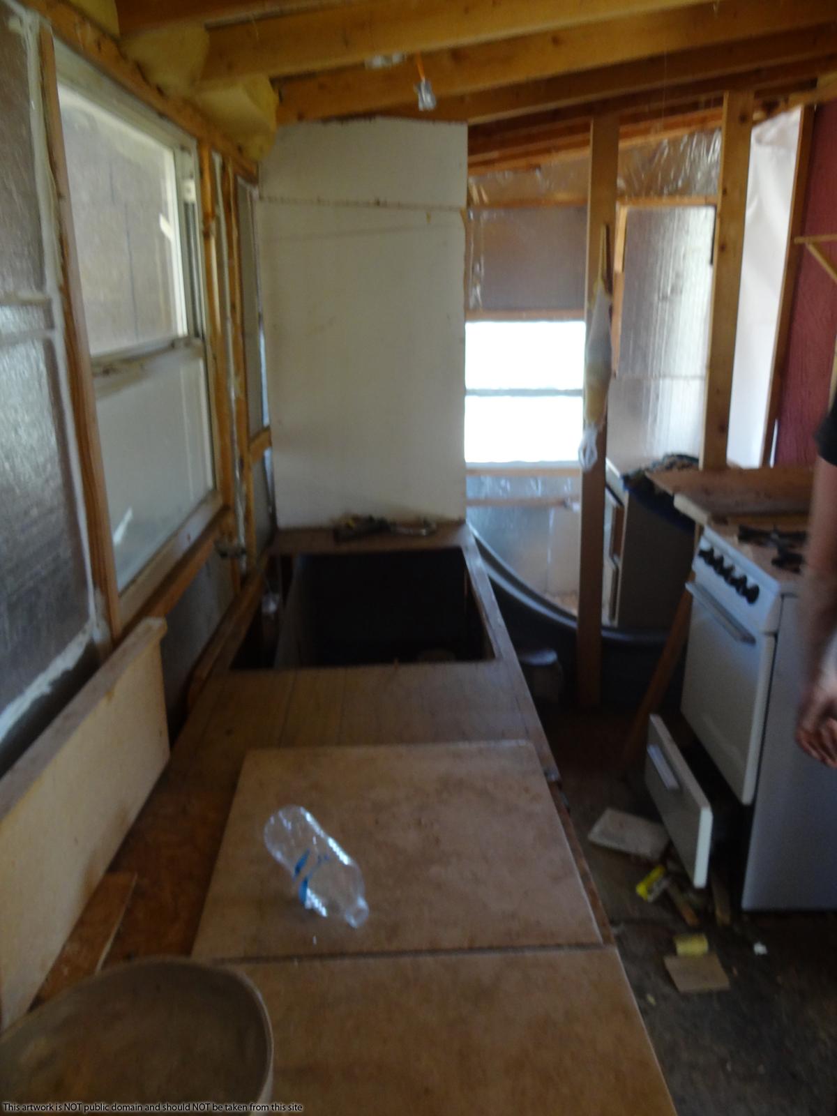 2.8 acres in Candy Kitchen New Mexico with a Rough Little Off Grid Cabin.